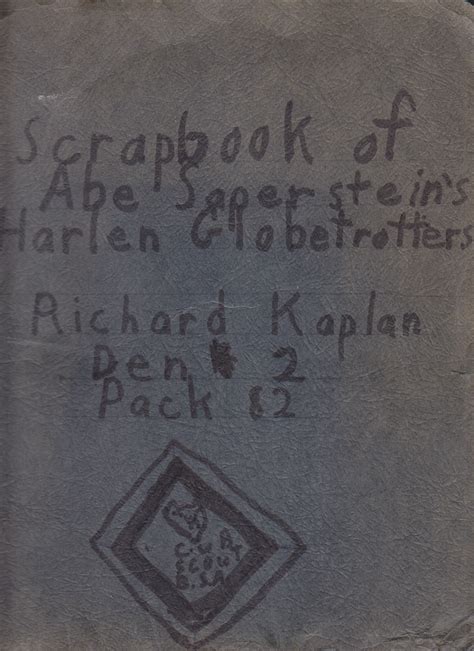 Abe Saperstein And The Globetrotters By Saperstein Abe 1962 First