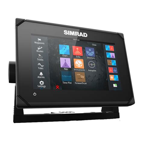Simrad Go7 Chartplotterfishinder W C Map Discover Charts No