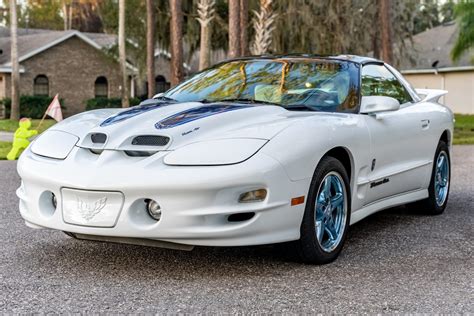 10k Mile 1999 Pontiac Firebird Trans Am 30th Anniversary Edition 6 Speed For Sale On Bat