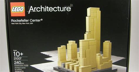 Mostly Transformers Redux Lego Mini Rockefeller Center Architecture Series