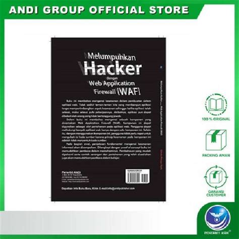 Jual Melumpuhkan Hacker Dengan Web Application Firewall Wafcd Di Seller Penerbit Andi Catur