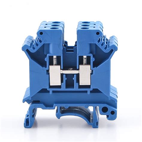Din 레일 터미널 블록 Uk 5n 범용 커넥터 나사 연결 전기 배선 도체 Uk5n 터미널 스트립 블록 100 개 전기 장비 및 소모품