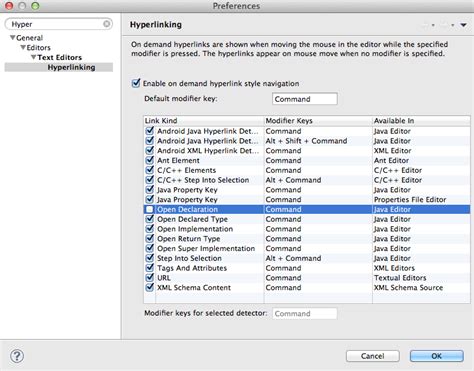 Android How Do I Jump To Xml Resources In Eclipse Instead Of Rjava