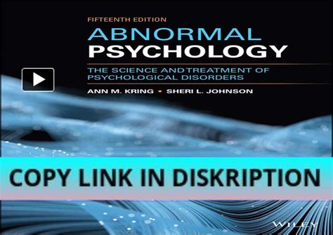 Ppt Download [pdf] Abnormal Psychology The Science And Treatment Of Psych Powerpoint