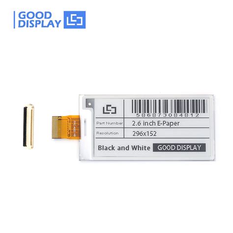 Inch E Ink Touch Screen SPI Interface China Grayscale E Ink Screen Manufacturer With Touch