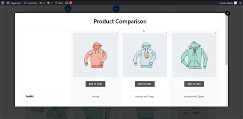 Product Comparison Module Wpmet