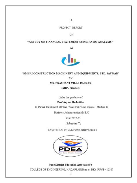 prashant project pdf financial statement equity finance
