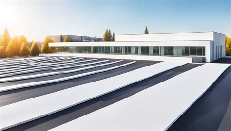 Witte Dakbedekking Bitumen