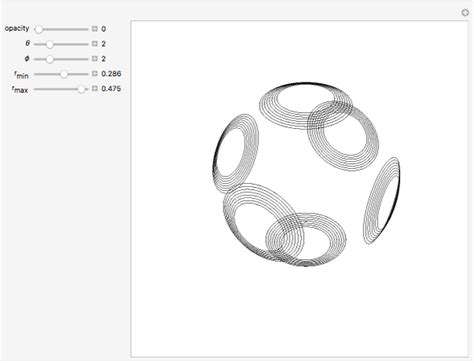 Circles On A Sphere Wolfram Demonstrations Project