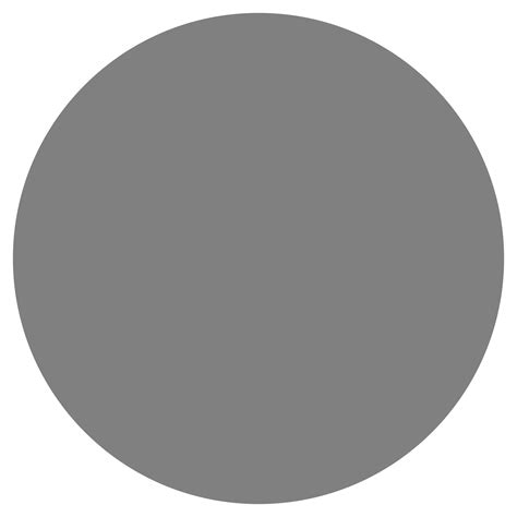 Grey Circle Emoji At Margurite Stokes Blog