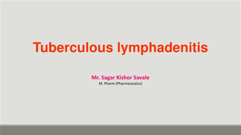 Pdf Tuberculous Lymphadenitis