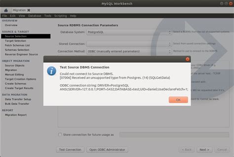 Postgresql Received An Unsupported Type From Postgres 14