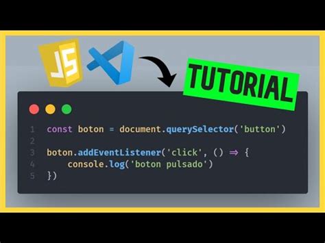 Como FUNCIONA AddEventListener En JAVASCRIPT YouTube