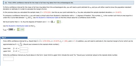 Deviation Or Estimate It In Order To Calculate The Chegg
