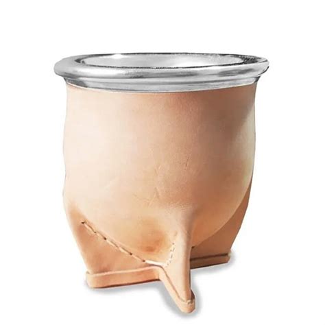 Mate Bocon Forrado En Vaqueta La Casa Del Mate