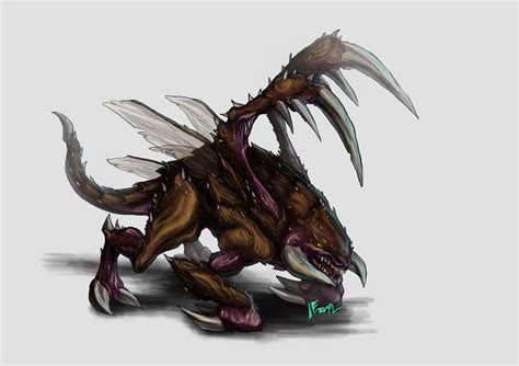 Zergling By Infernal Feline On Deviantart