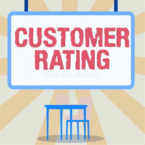 Conceptual Caption Customer Rating Business Overview Each Point Of The Customers Enhances The