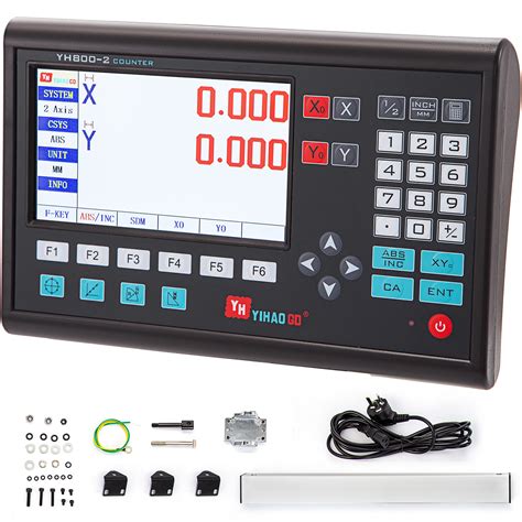 2 axis digital readout mill linear encoder lcd screen dro for