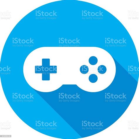 Game Controller Icon Blue