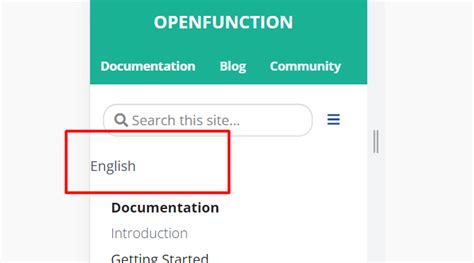 fix lang dropdown · issue 67 · openfunction openfunction dev · github