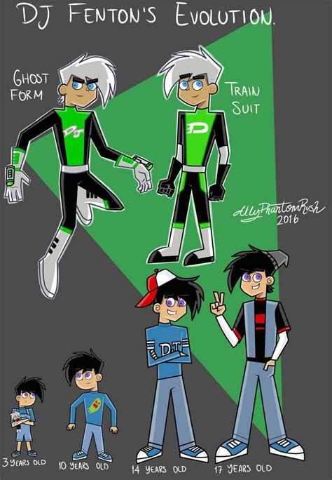 Danny Phantom Ghost Form