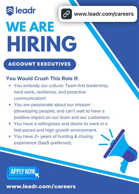 Victoria Bolgiano On Linkedin 📣calling All Account Executives📣 Apply Today And Hear Back From A