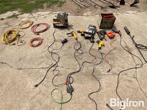 Assorted Power Tools Bigiron Auctions