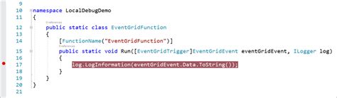Azure Functions Event Grid Local Debugging Azure Docs
