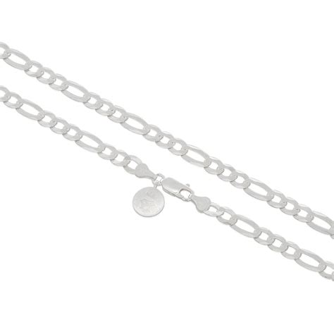 5mm Italian Sterling Silver Figaro Chain Prokingice