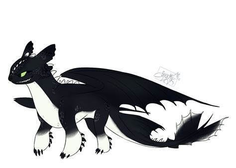 Как рисовать беззубика и дневную фурию 92 фото