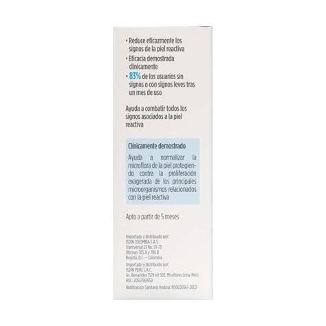 Crema Facial Isdin Piel Reactiva Y Sensible Nutratopic 50 Ml