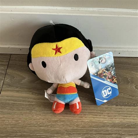 Plush Dc Comics Wonder Woman Stuffed Doll Toy Etsy