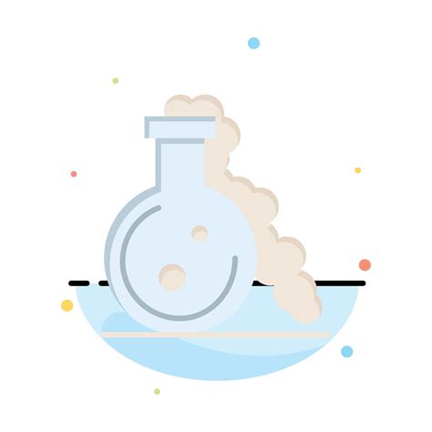 Flask Lab Test Medical Business Logo Template Flat Color 13326840