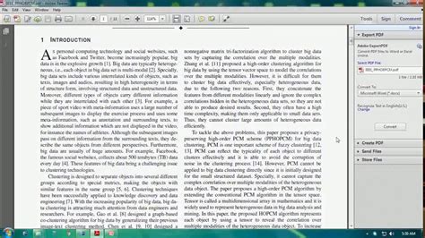 Ieee 2019 Pphopcm Privacy Preserving High Order Possibilistic C Means Algorithm For Big Data