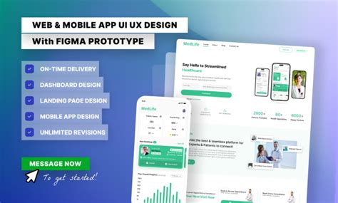 Create Figma Prototype And Ui Ux Design For Website And Mobile App Ui