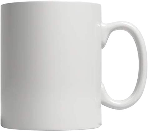 Homevss 11oz White Ceramic Sublimation Coffee Mug Blank