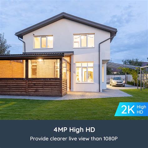 Безжична камера Wifi 4mp разпознаване на хора 6000mah вътрешна външна 16x увеличение 5g