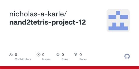 github nicholas a karle nand2tetris project 12