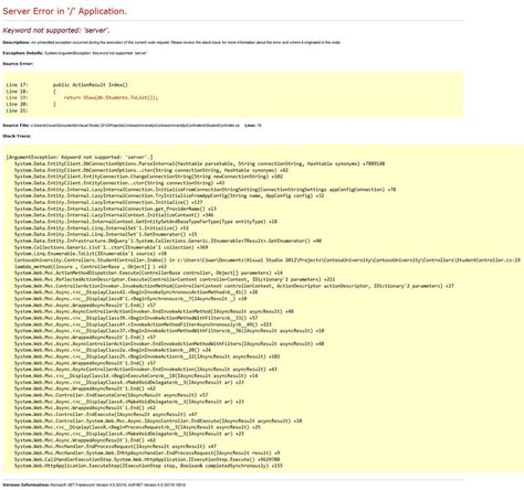 Entity Framework 5 Ef 5 Code First With Sql Server Express 2012 And