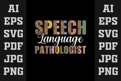 Speech Language Pathologist Graphic By Merch Trends · Creative Fabrica