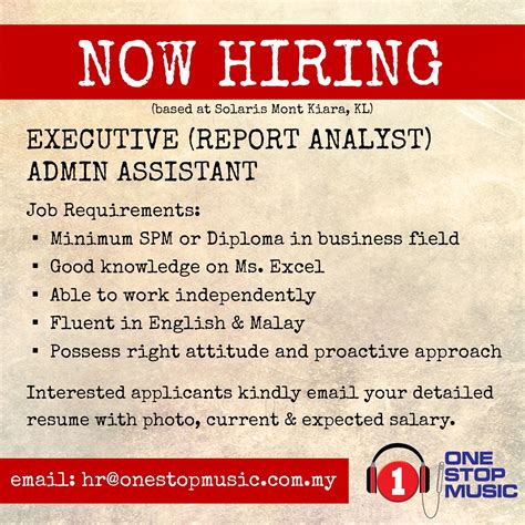 Admin Vacancy In Selangor Samkruwruiz