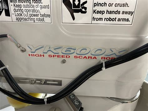 Yamaha Yk600xc High Speed Scara Robot With Rcx 142 Controller And Rgu 2