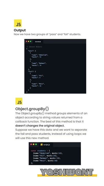 Ecmascript 2024 Objectgroupby And Mapgroupby Explained Javascript