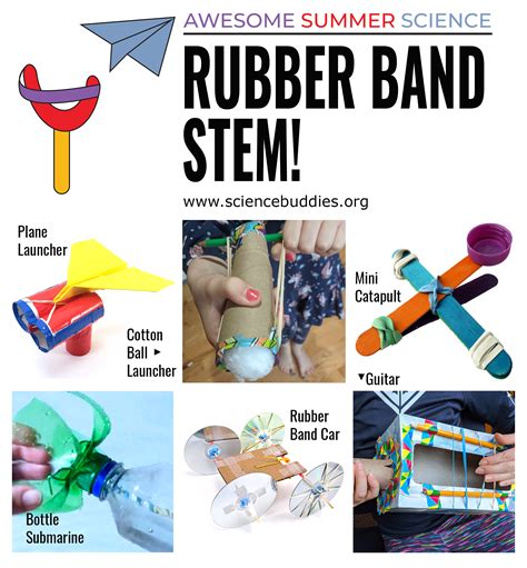 Rubber Band Stem Awesome Summer Science Experiments Science Buddies