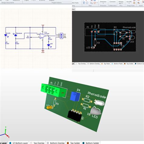 Pcbdesign Altium Circuitmaker Diy Irsensor Electronics Saravana Prasath J