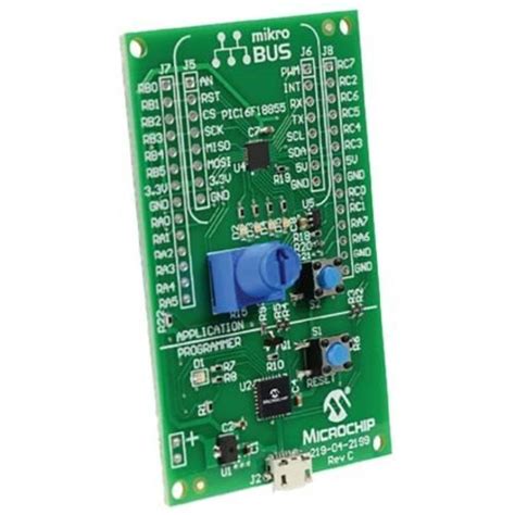 Microchip Dm164140 Electronic Development Board Pic16 Specification And Features