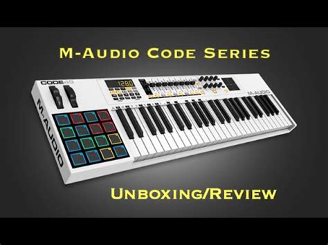 M-Audio Code 49 Unboxing/Review - YouTube
