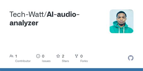 Github Tech Wattai Audio Analyzer