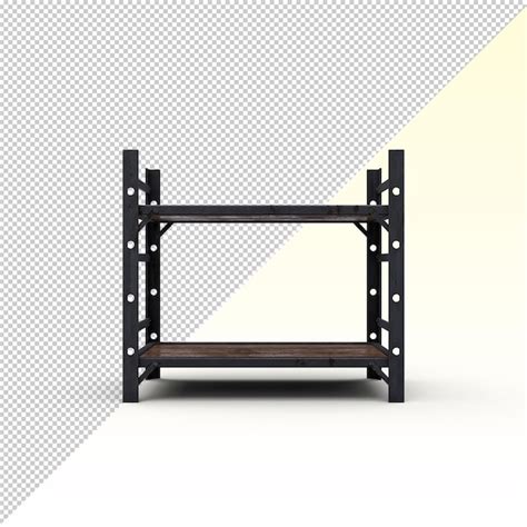 Premium PSD Industrial Rack Or Shelf