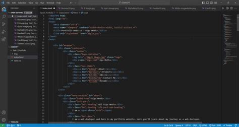 riya mehta on linkedin portfoliowebsite vscode webdevelopment